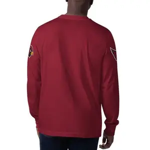 STARTER Arizona S Clutch Hit Long Sleeve T-shirt - Cardinal