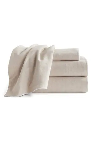DKNY PURE Washed Linen & Cotton Sheet Set Linen
