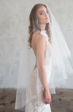 Brides & Hairpins Blanche Double Layer Veil