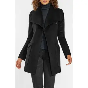 Sentaler Tie Detailed Coats For Women