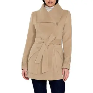 Sentaler Tie Detailed Coats For Women