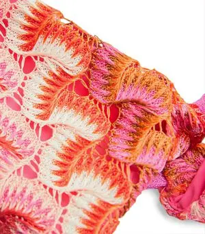 PatBO X Crochet Beach Bikini Top