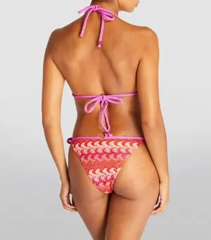PatBO X Crochet Beach Bikini Top