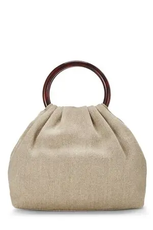 Chanel Canva Bekko Top Handle Bag