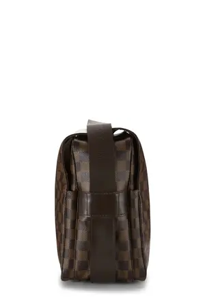 LOUIS VUITTON Damier Ebene Naviglio Messenger Bag - Brown