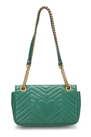 Gucci Gg Marmont Shoulder Bag - Green