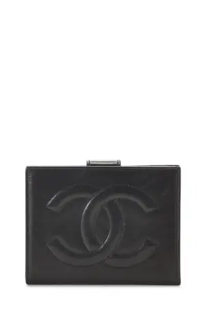 Chanel Lambskin Timeless 'cc' Compact Wallet