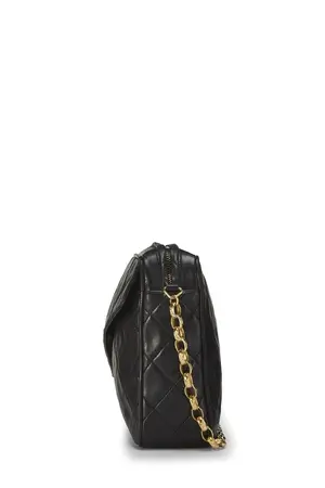 Chanel Lambskin Diagonal Camera Bag
