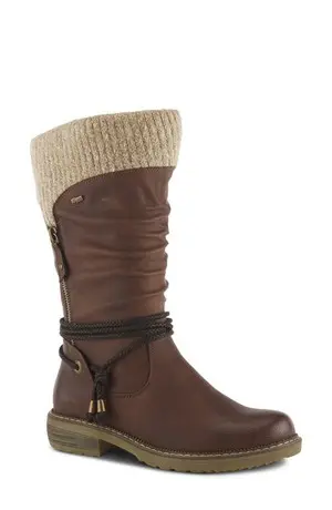 SPRING STEP SHOES Acaphine Faux Shearling Boots