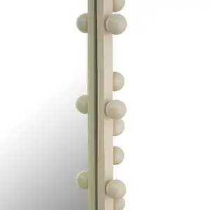 TOV FURNITURE Bubbles Oval Wall Mirror - Ivory