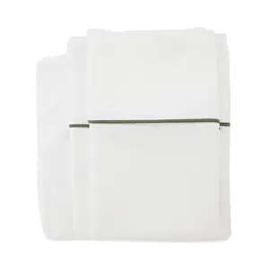POM POM AT HOME Sheena Sateen Sheet Set, King - Moss