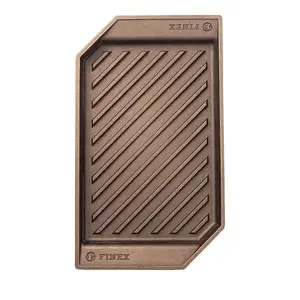 FINEX 15 Lean Cast Iron Grill Pan - Bronze