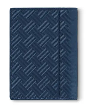 Montblanc Extreme 3.0 4cc Leather Card Holder - Blue