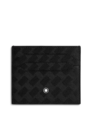 Montblanc Extreme 3.0 Leather 6cc Card Holder - Black