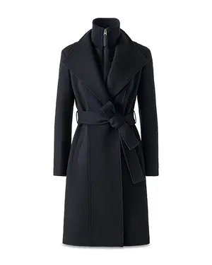 Women's Belted Wool Coats
