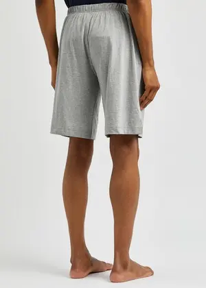 Polo Ralph Lauren Logo-embroidered Cotton Shorts - Grey
