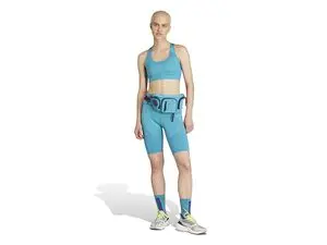 Adidas By Stella McCartney Truepurpose Power Impact Training Bra Clothing Bay - Blue