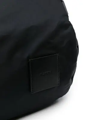 JIL SANDER Logo-patch Circular Duffle Bag
