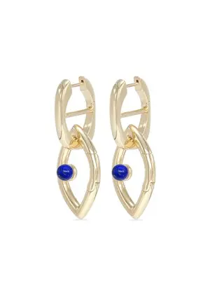 CAPSULE ELEVEN Eye Opener Lapis Lazuli Earrings - Gold