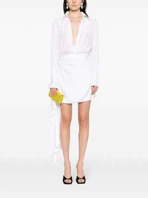 Gauge81 V-neck Draped Dress