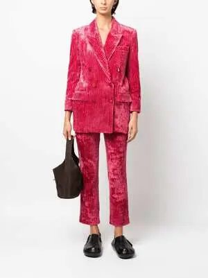 Isabel Marant Étoile Mid-rise Corduroy Trousers - Pink