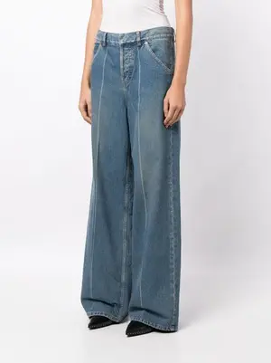 PETAR PETROV High-rise Wide-leg Jeans