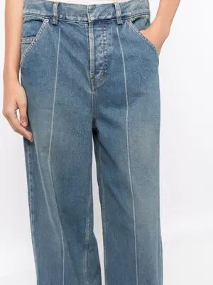 PETAR PETROV High-rise Wide-leg Jeans