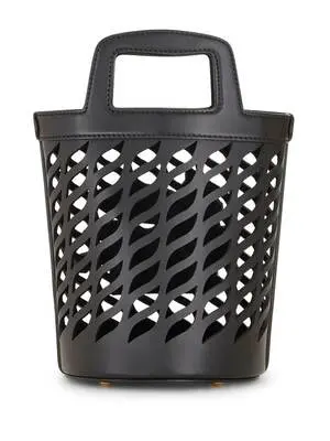 Etro Coffa Leather Bucket Bag - Black