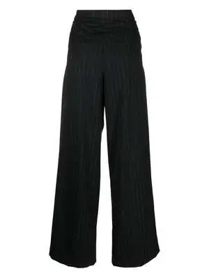 RÓHE Striped Wide-leg Trousers