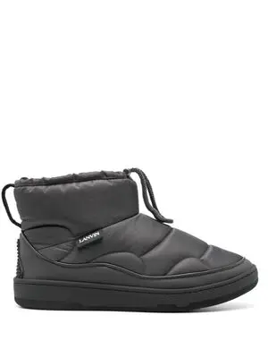 LANVIN Padded Ankle Boots - Grey