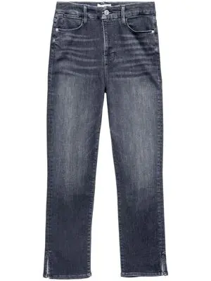 FRAME Le Super High Straight-leg Jeans