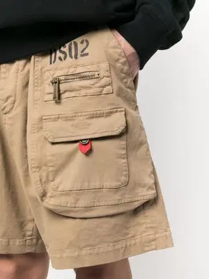 Dsquared2 Multiple-pockets Cargo Shorts