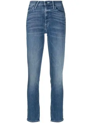 Mother Straight Hem Jeans For Women