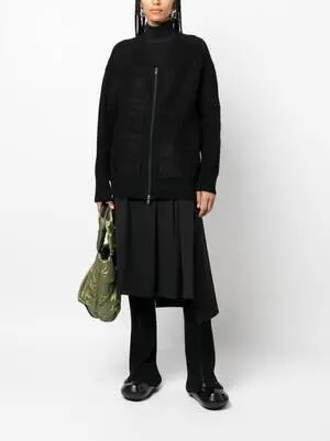 Y3 V-neck Knitted Jacket