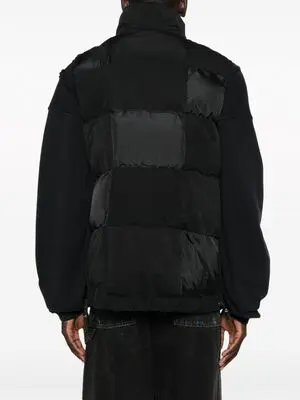 Sacai Suede Panel Padded Gilet