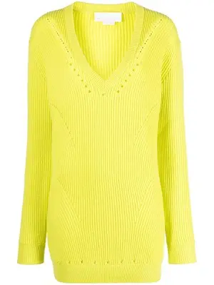 GENNY V-neck Wool Jumper