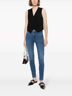 Liu Jo Mid-rise Skinny Jeans - Blue