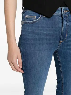 Liu Jo Mid-rise Skinny Jeans - Blue