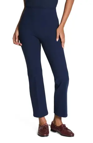Spanx Perfect Fit Ponte Kick Flare Pants - Timeless Navy