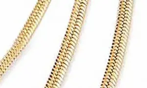 Ettika Triple Layered Flex Necklace