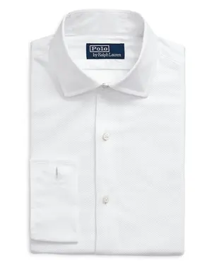 Ralph Lauren Poplin Custom Fit Tuxedo Shirt