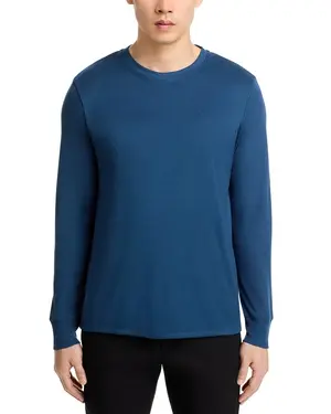 Theory Essential Tee Long Sleeve In Anemone Milano