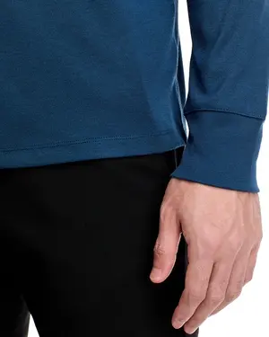 Theory Essential Tee Long Sleeve In Anemone Milano