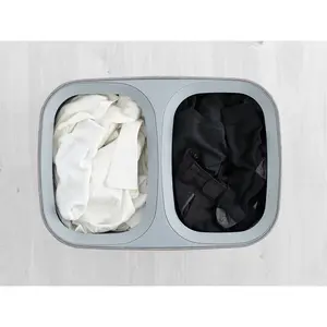 JOSEPH JOSEPH Tota 90l Laundry Separation Basket - Gray