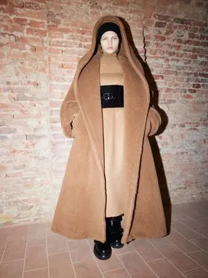 Max Mara Oversized Teddy Wrap Coat