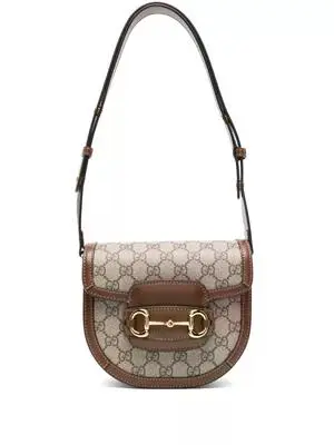 Gucci Mini Horsebit 1955 Shoulder Bag - Neutrals