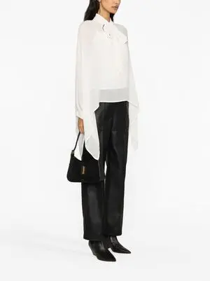P.a.r.o.s.h Pussy Bow-collar Silk Blouse