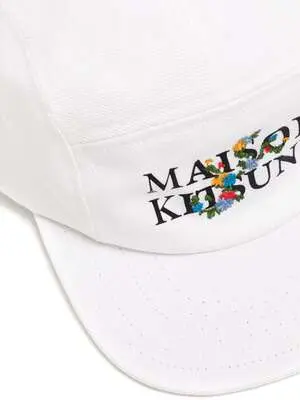 Maison Kitsuné Logo-print Baseball Cap