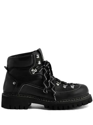Dsquared2 Silver Tone Boots For Men