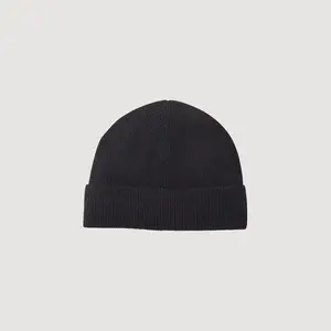 Sandro Cashmere Beanie Carbon Black